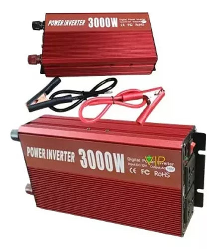 Inversor Conversor Corriente Transformador 12v A 220v 3000w – TecnoShop Company